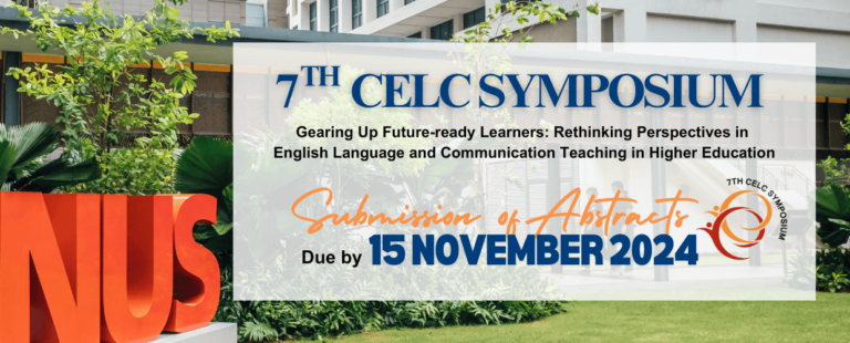 7th CELC Symposium – NUS CELC