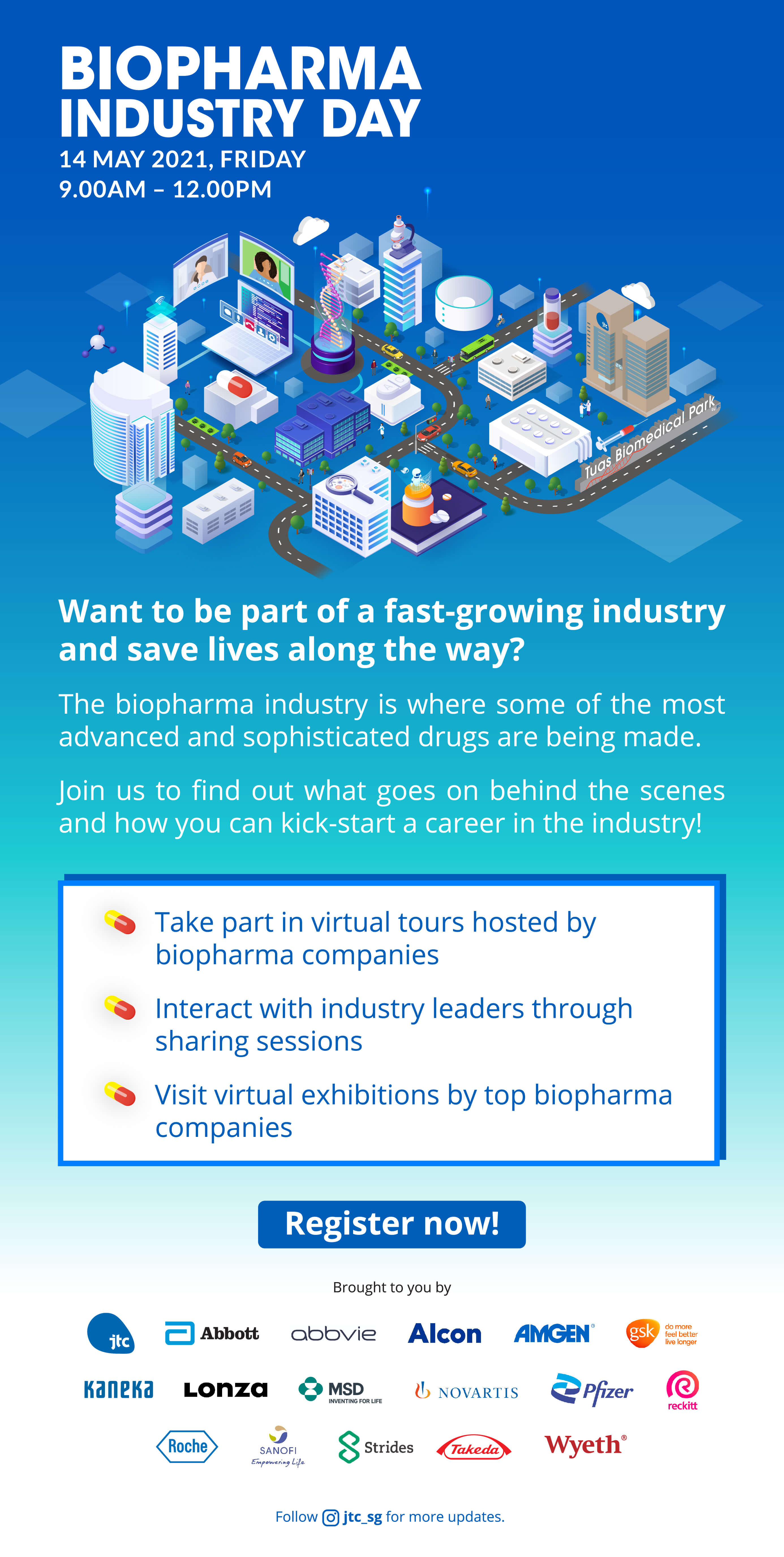 Biopharma Industry Day 2021 - NUS Centre for Future-ready Graduates