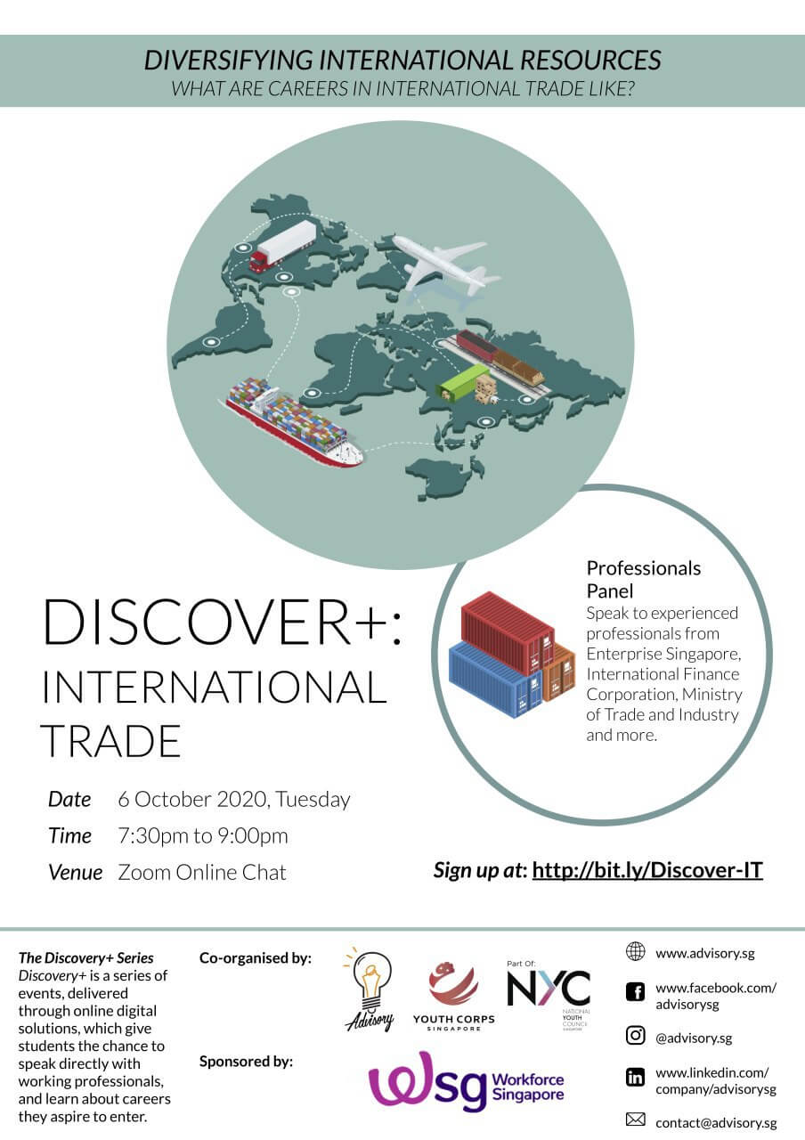 Discover+: International Trade - NUS Centre for Future-ready Graduates