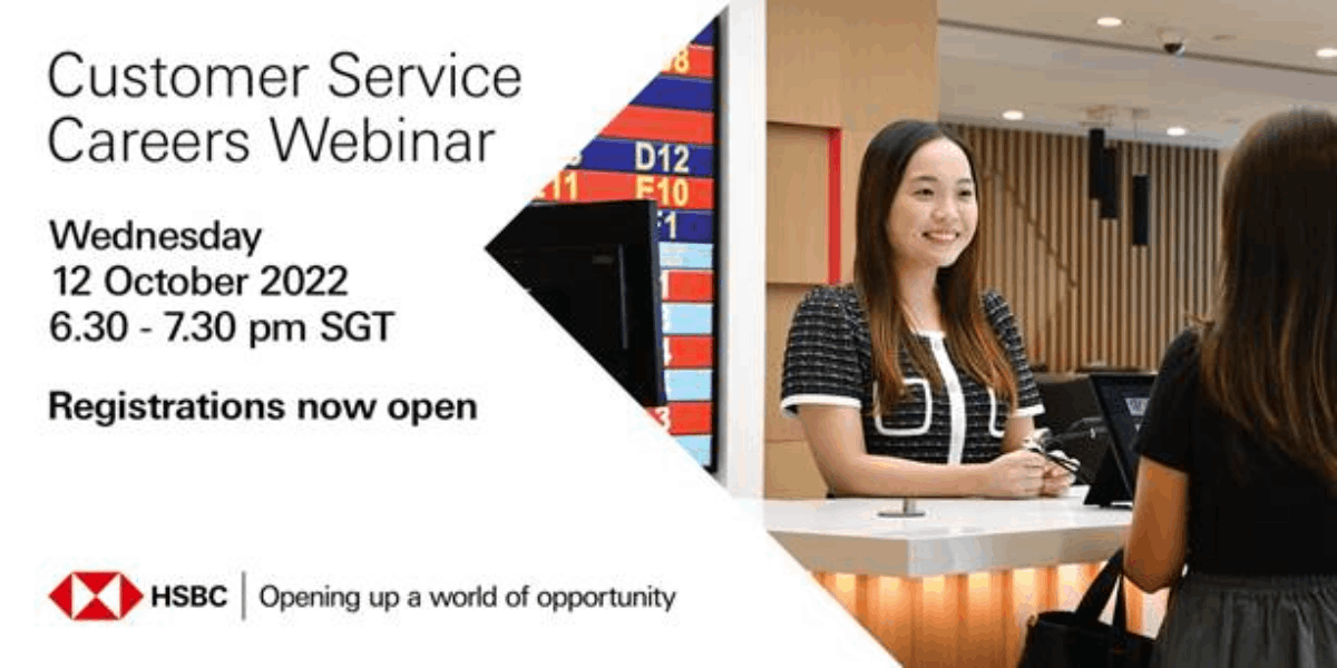 Customer Service Careers Webinar - NUS Centre for Future-ready Graduates