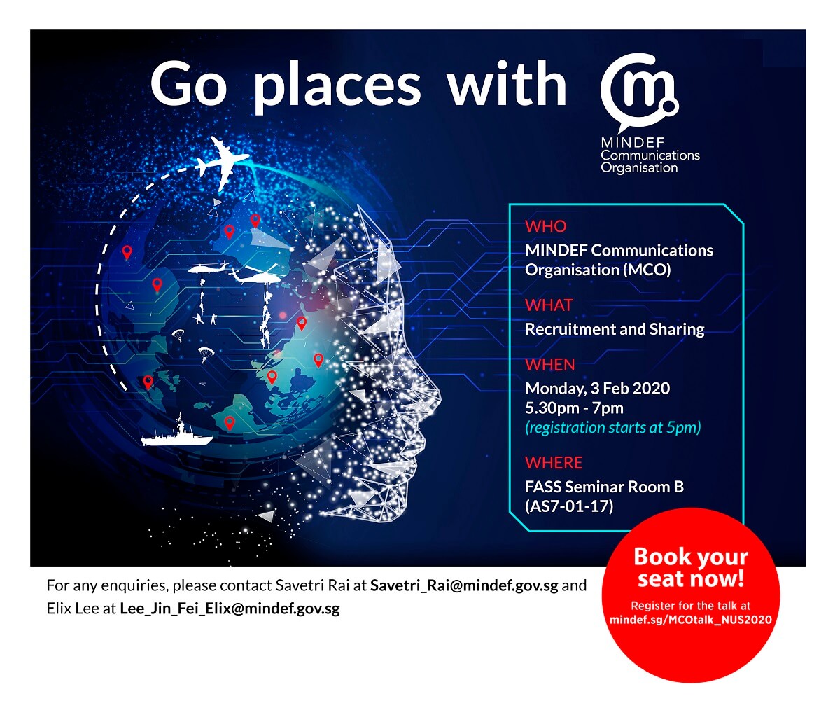 MINDEF Communications Organisation Recruitment Sharing Session - NUS ...