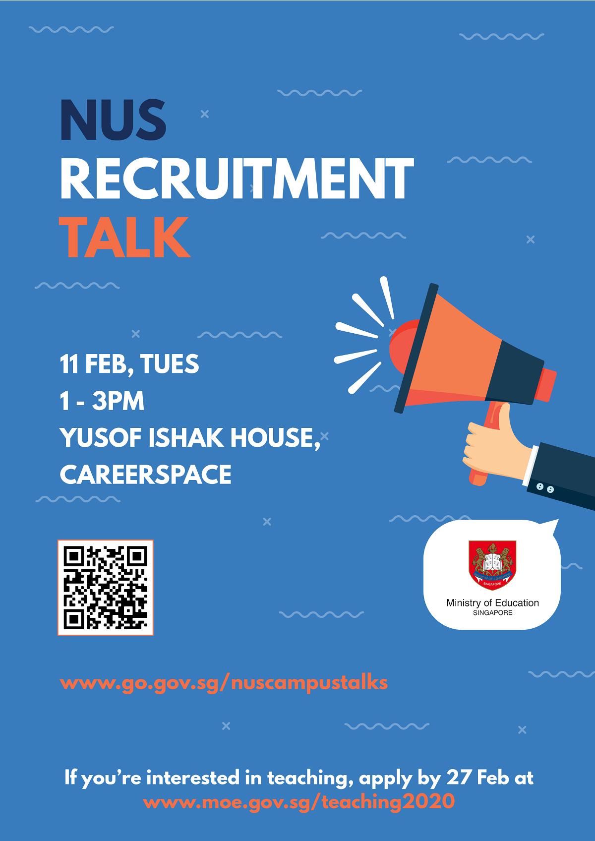 MOE Recruitment Talk - NUS Centre for Future-ready Graduates