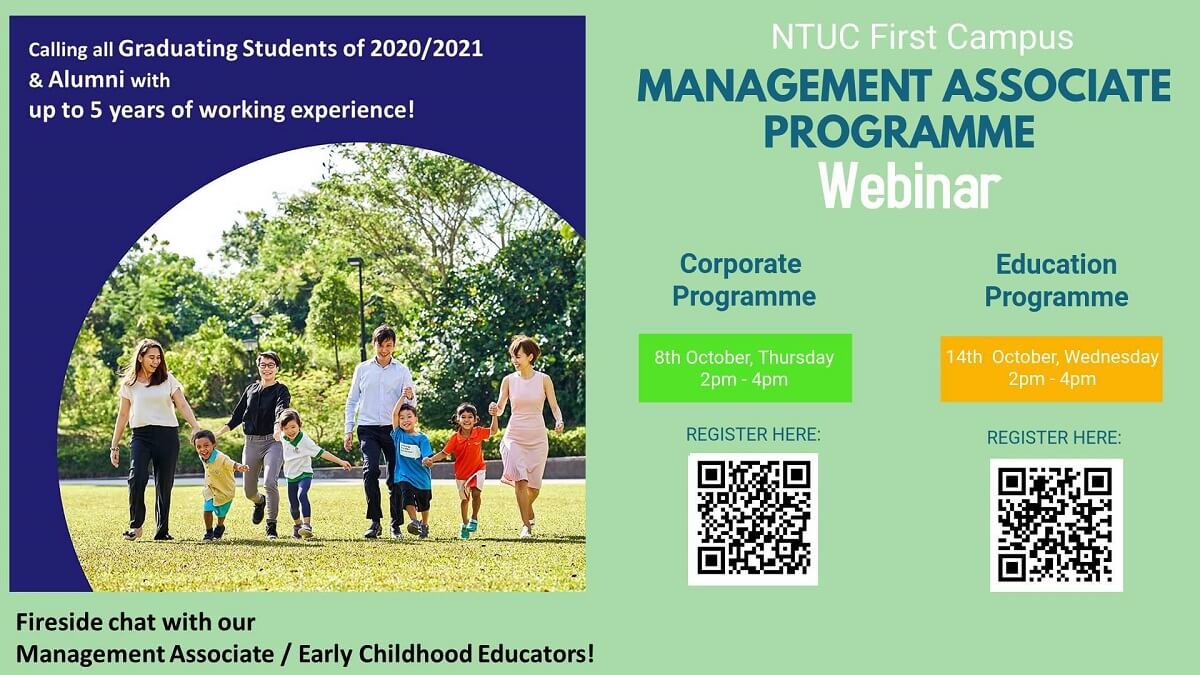 NTUC First Campus Management Associate Programme Webinar: Corporate ...