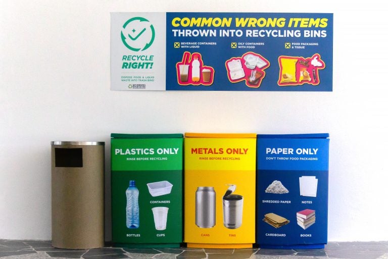 News: Nudging proper recycling: An in-depth waste analysis - NUS Zero-Waste